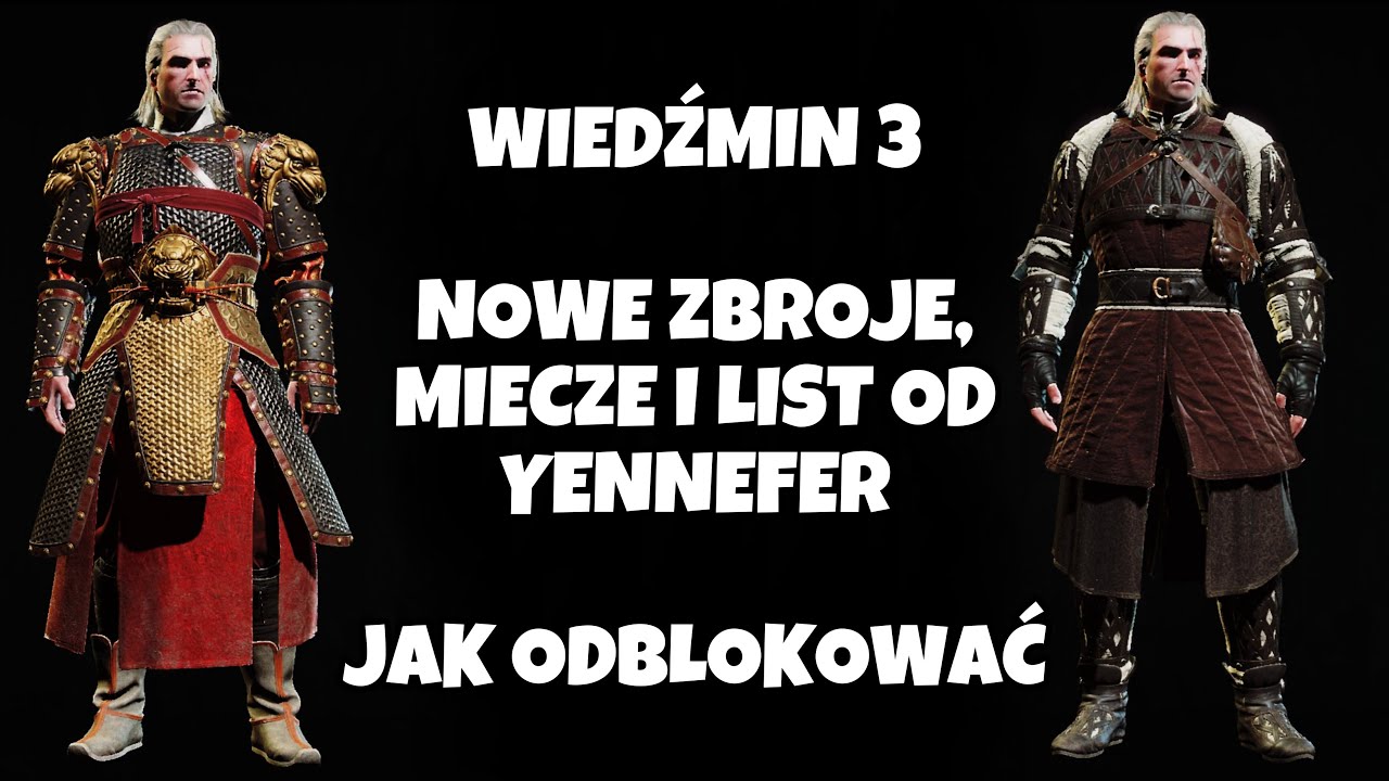 Wiedźmin 3 Edycja Kompletna Nowe Darmowe Nagrody, Zbroje I Miecze , Jak ...