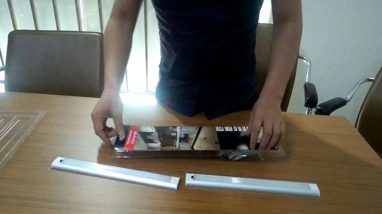 LED Under Cabinet Light with IR Sensor, Hand Wave Activated Dimmable ...