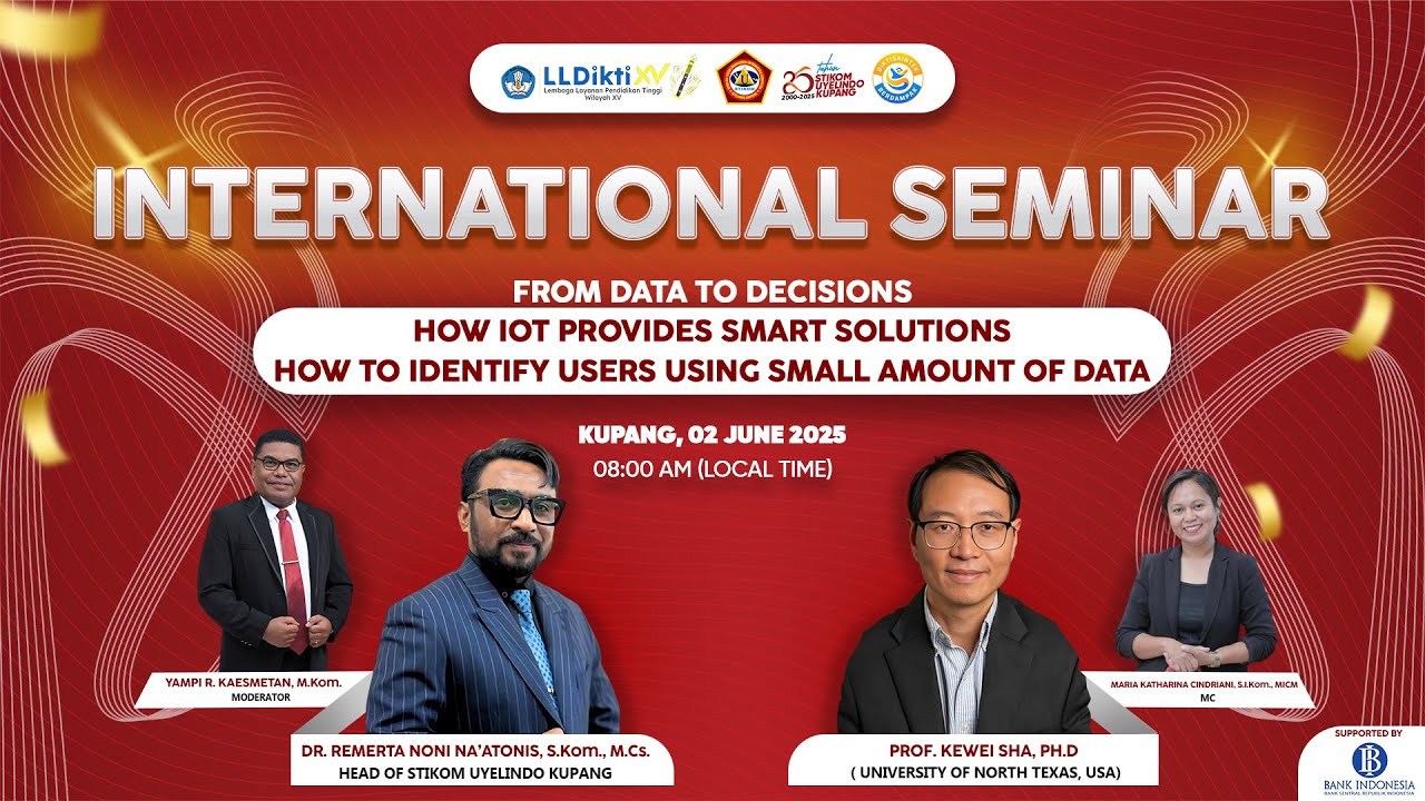 LIVE Seminar Internasional With Prof. Kewei Sha ( University of North ...