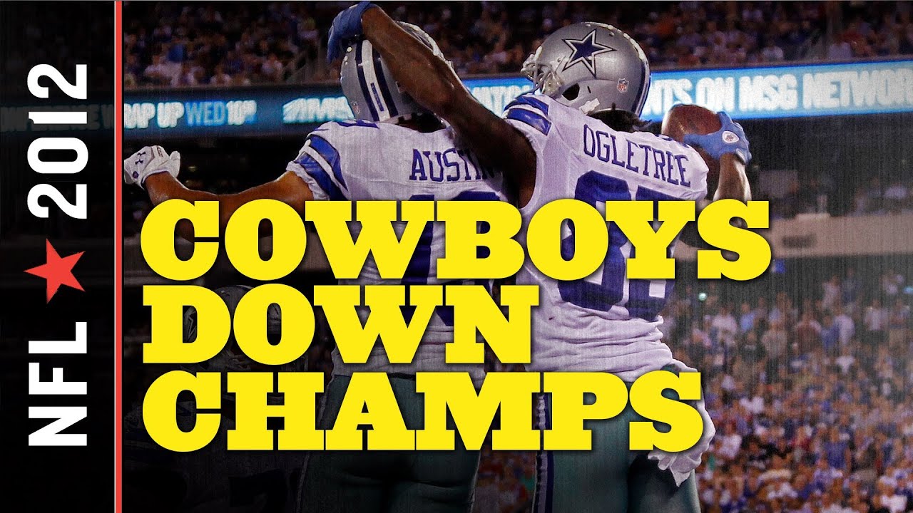 Cowboys vs. Giants 2012, NFL Week 1 - Romo Headlines Dallas Victory ...