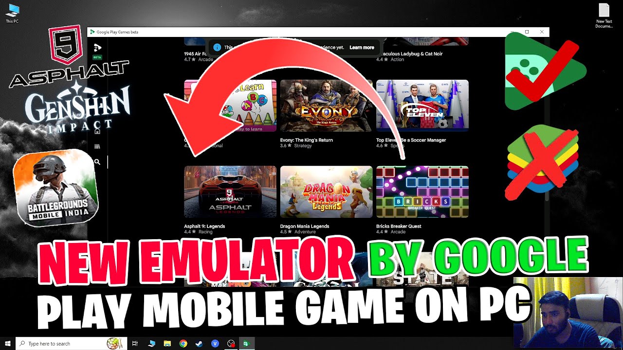 Google Launched Its Own Emulator For Android Games On PC - YouTube