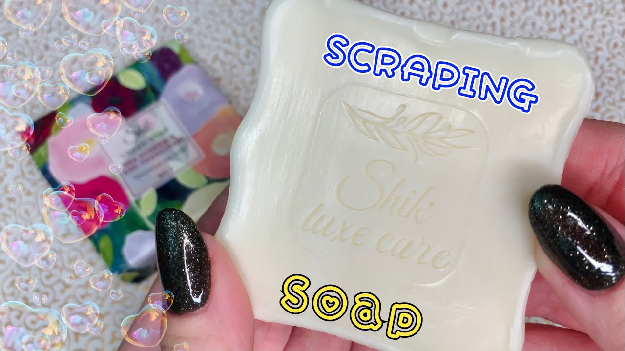 АСМР ⭐️ Різання & Шкрябання МИЛА 🧼 ASMR / Scratching Tapping Cutting ...