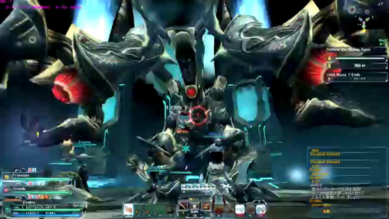 PSO2 test video capture - YouTube