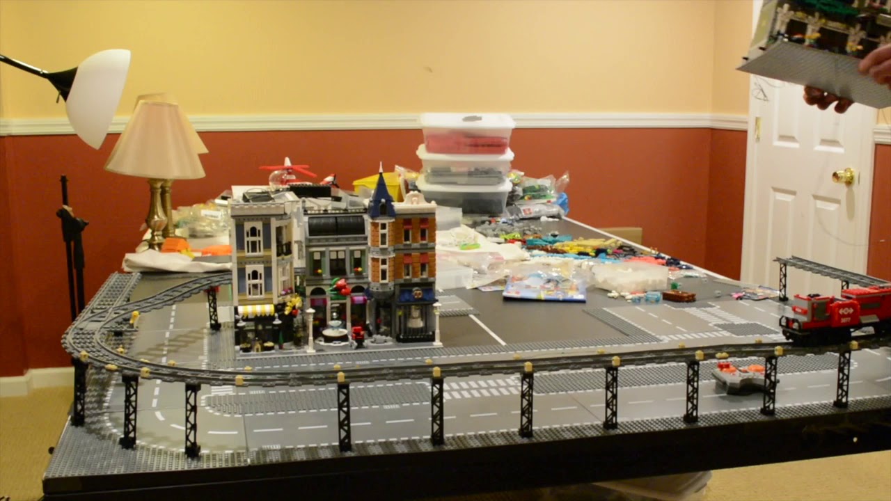 Lego City Progress (Day 4) - YouTube