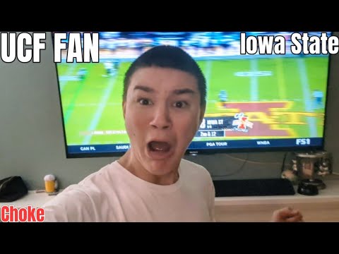 UCF Fan Reacts to loss vs. Iowa State! CFB Week 8 - YouTube