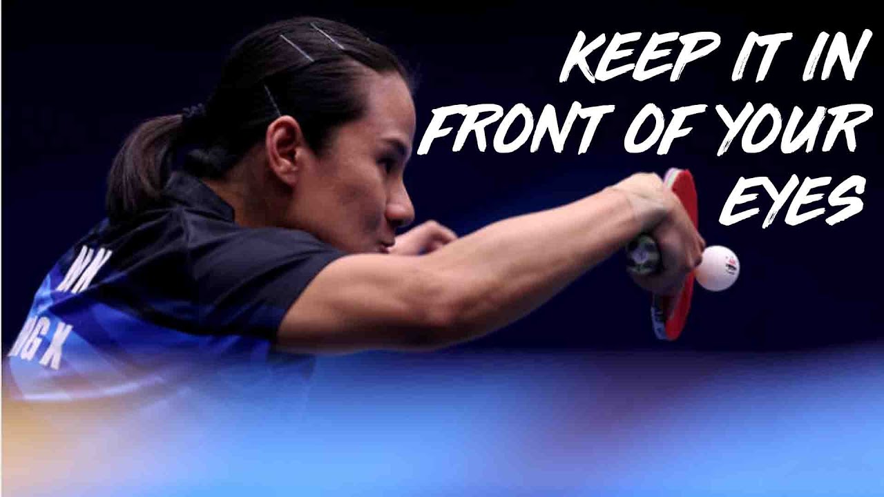 Learn the Crossover Point with Long Pips | Table Tennis Tutorial - YouTube