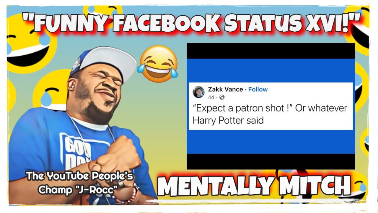 Mentally Mitch Funny Facebook Status XVI | Try Not to Laugh Challenge ...