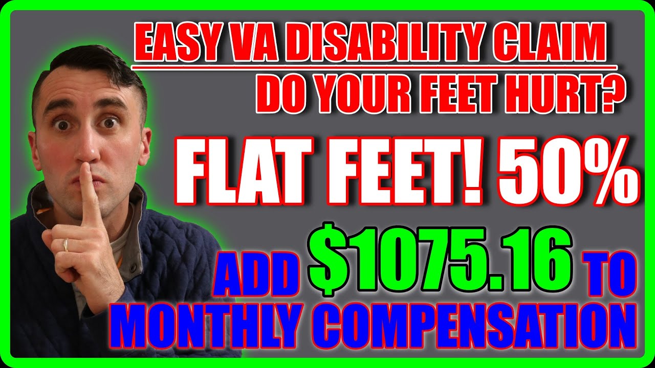 How to file a VA Disability Flat Feet Claim - YouTube