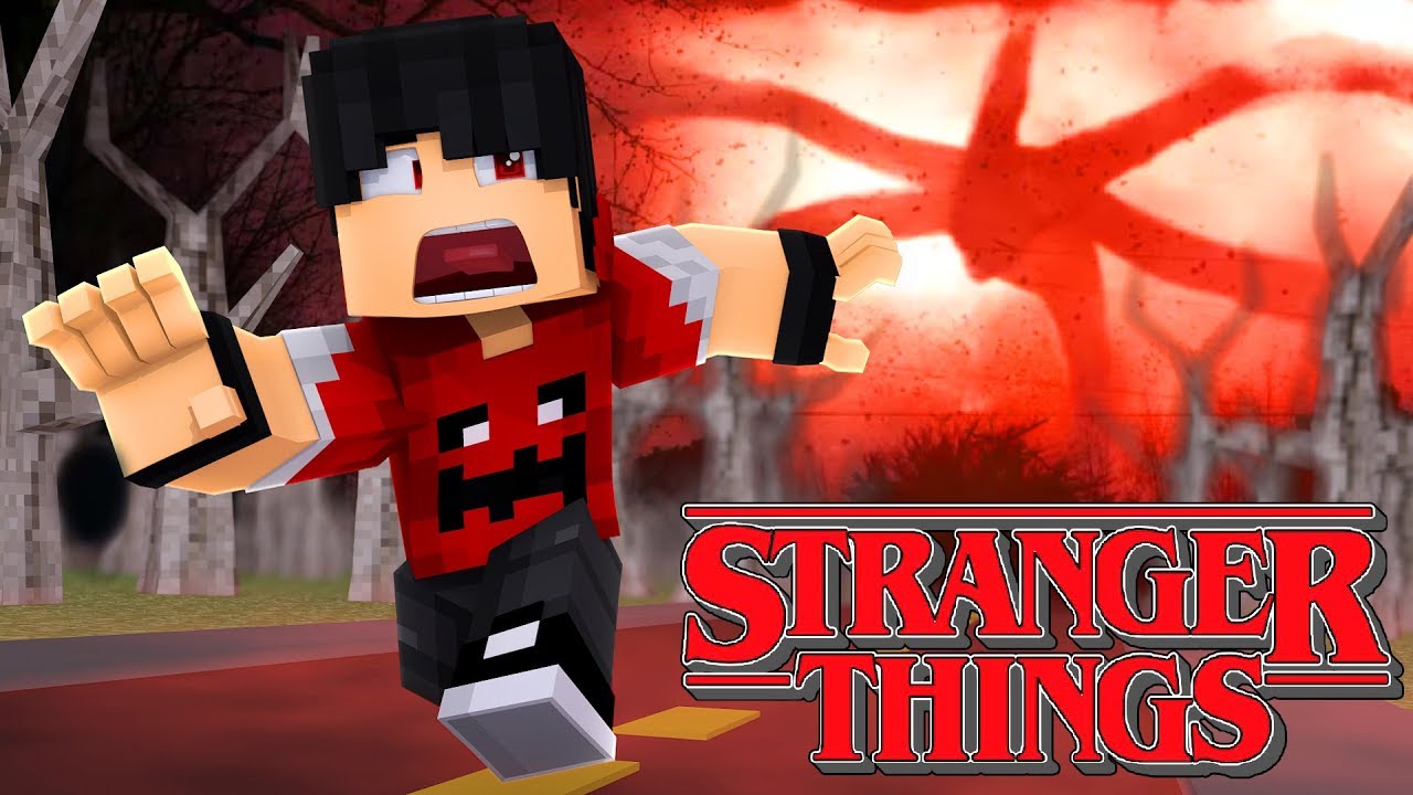 STRANGER THINGS 3 NO MINECRAFT *achamos o demogorgon* ‹‹ P3DRU ›› - YouTube