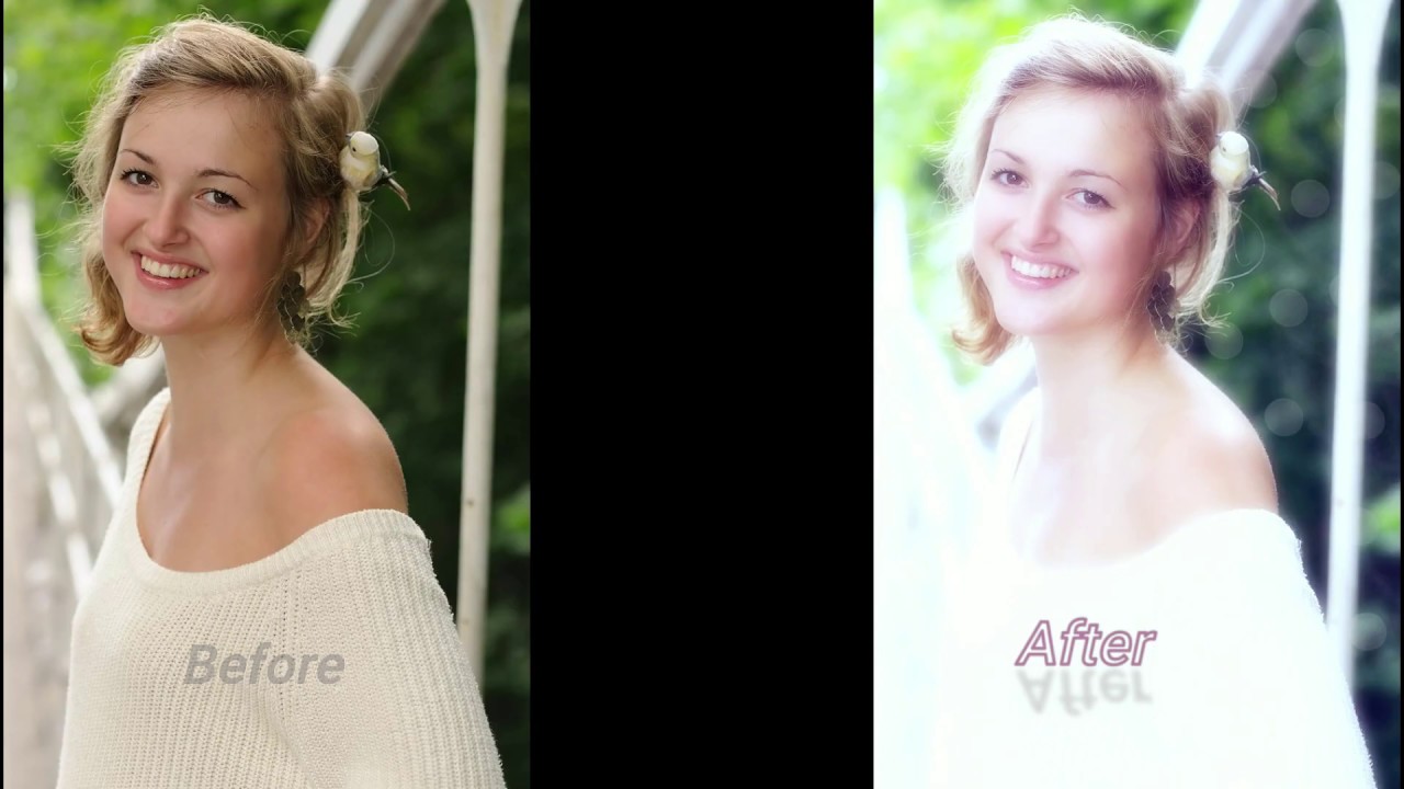 Dreamy Glow Effect: Photoshop Universe - YouTube