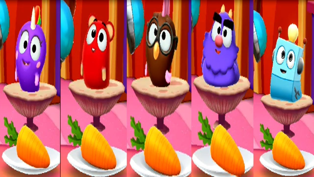 My Talking Tom 2 with All 5 Pets Kids Learn Colors - YouTube