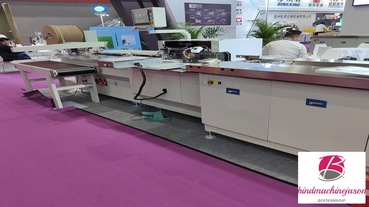 Wire o Calendar automatic binding and punching machine Made in China ...