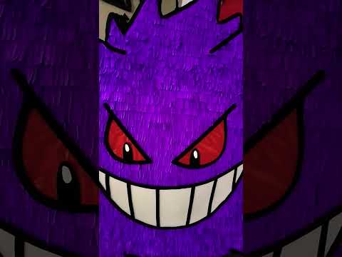 Piñata de Gengar serie de los Pokemones - YouTube
