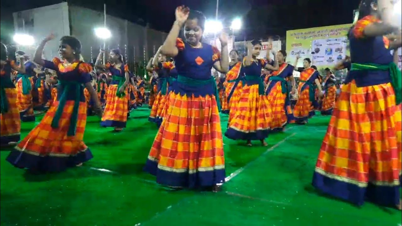 மங்கை வள்ளி கும்மி ஆட்டம்|Kongu Mangai Valli Kummi Attam In Tamil ...