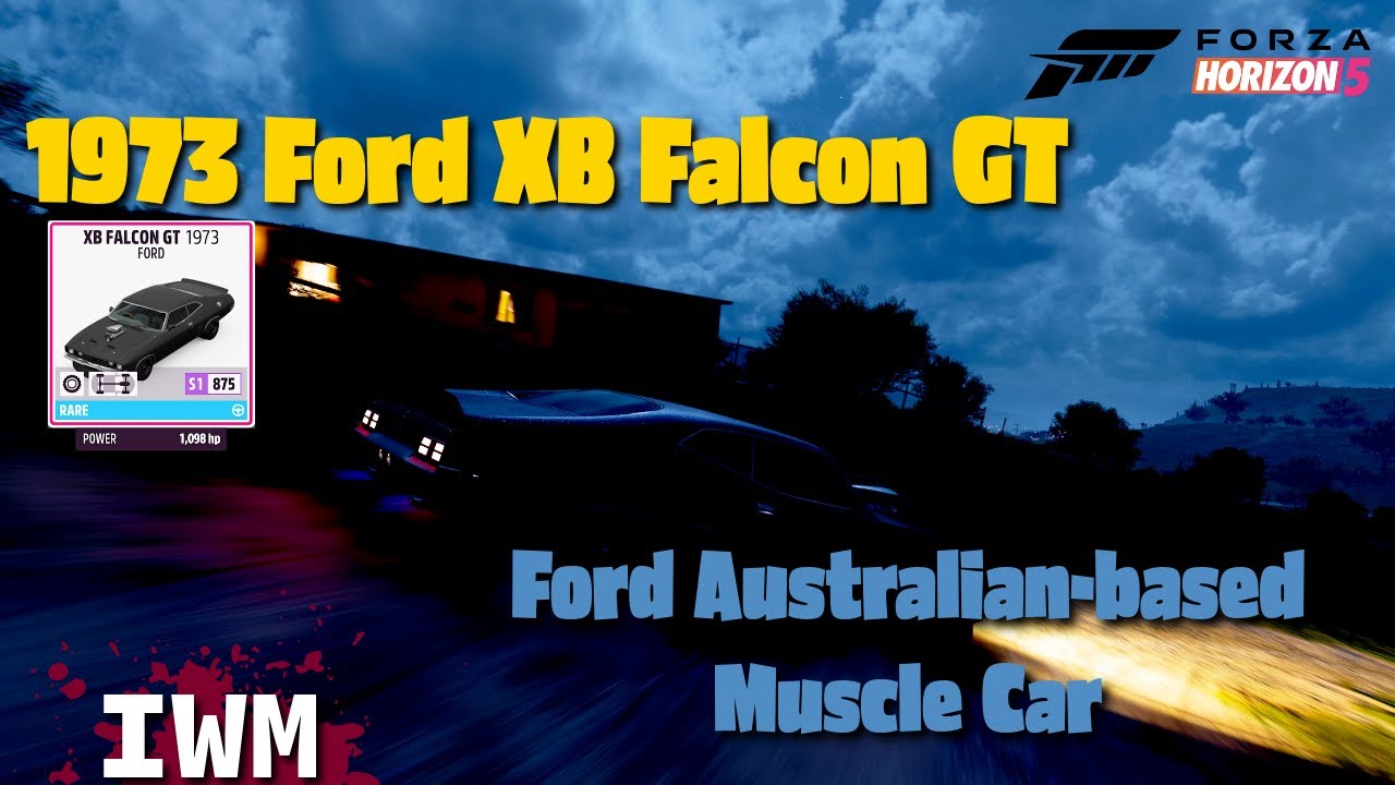 Forza Horizon 5: 1973 Ford XB Falcon GT: “The uniqueness in a Classic ...