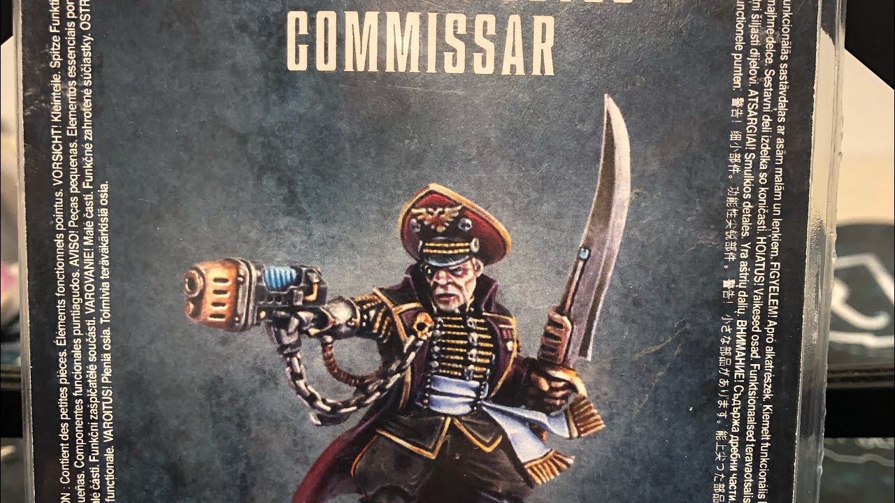 Warhammer 40k Unboxing Commissar! #warhammer #unboxing #warhammer40k # ...