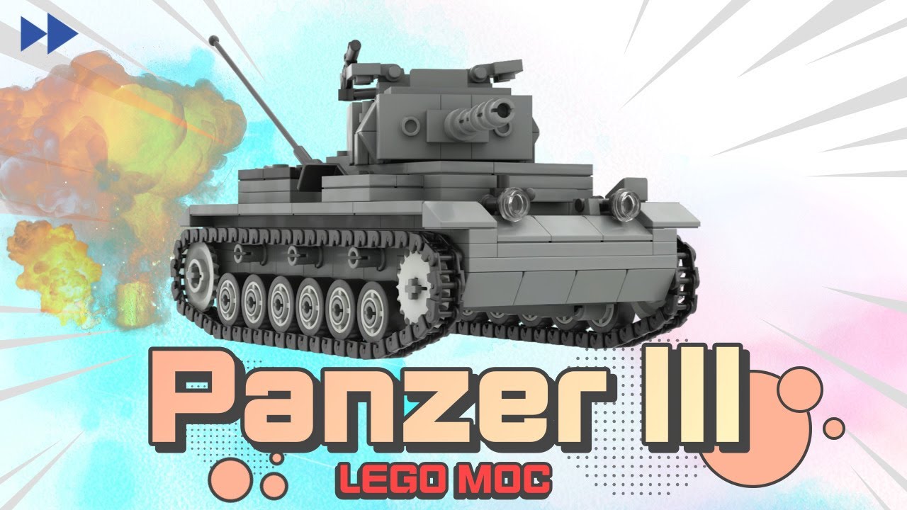 panzer III LEGO MOC 3호전차 만들기 - YouTube