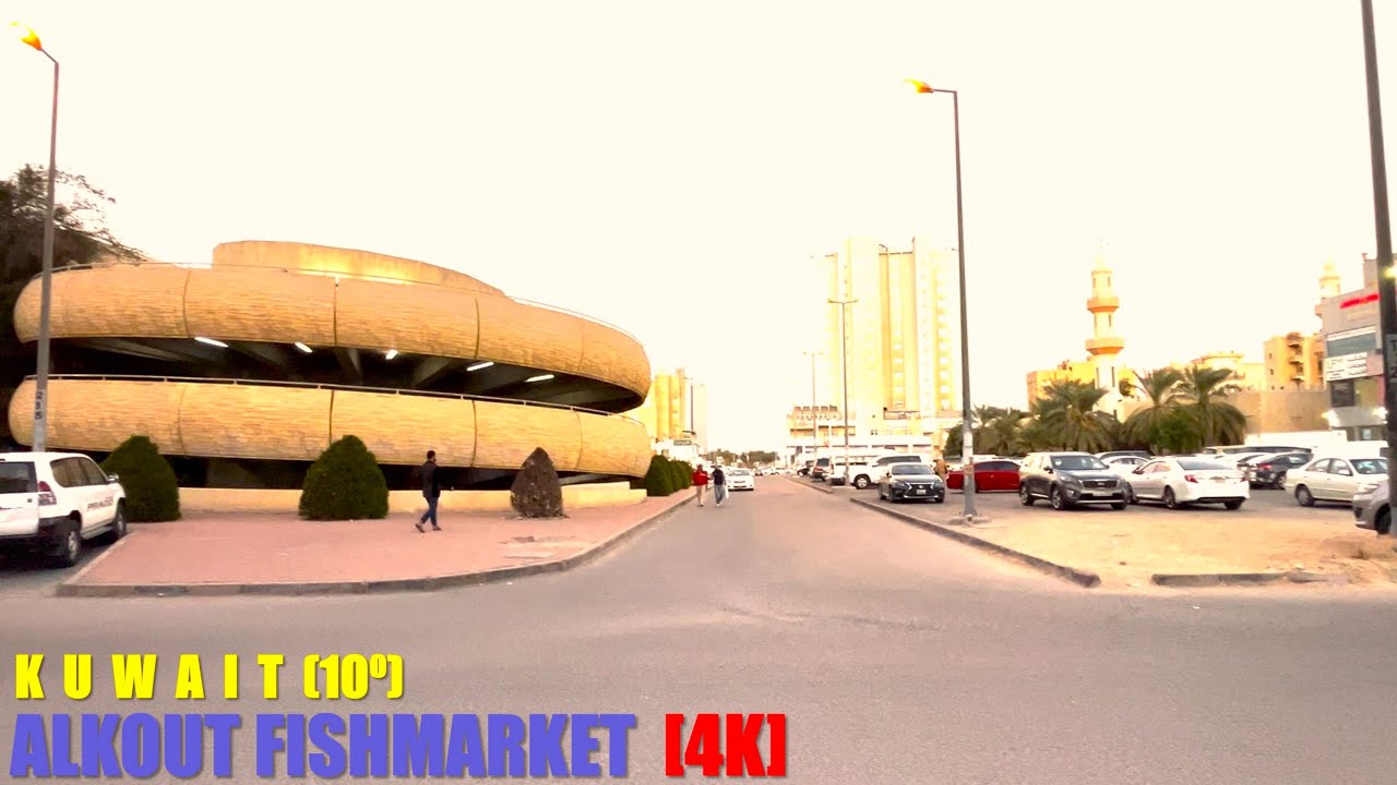 Kuwait_Fahaheel AlKout Fish Market & Fountain|4k Local Vibes&Scenic ...
