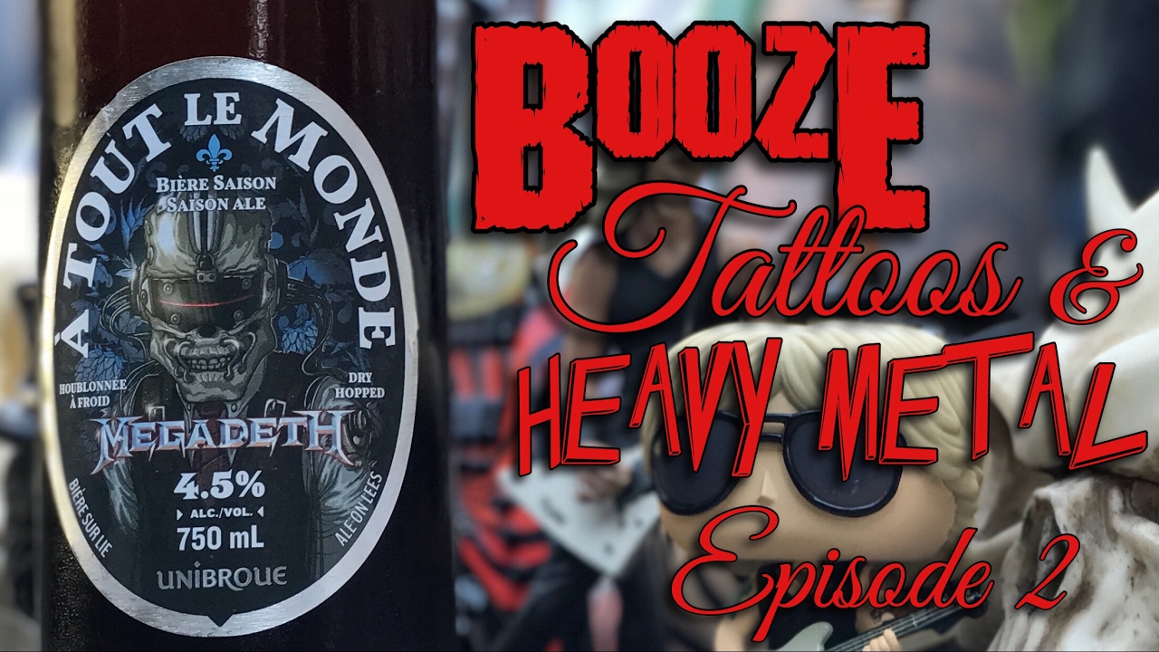 Booze, Tattoos & Heavy Metal - Megadeth Beer And Paying To Meet Your ...