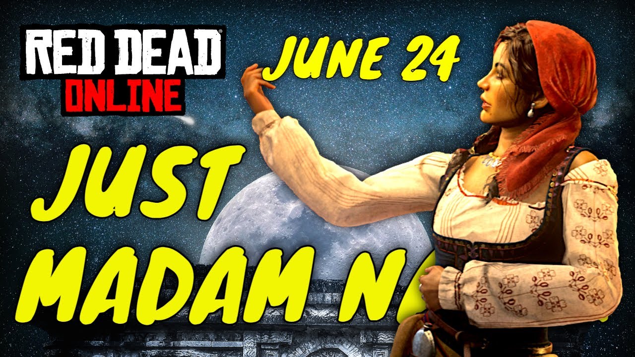 RDR2 - quick Madam Nazar Location Today 6/24 (June 24) - RED DEAD ...