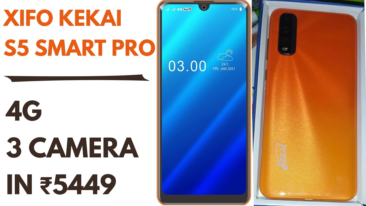 Xifo kekai s5 smart pro unboxing || 4g android mobile - YouTube