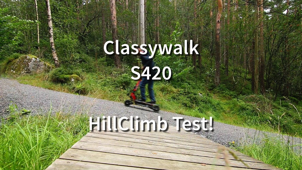 Classywalk S420 HillClimb - YouTube