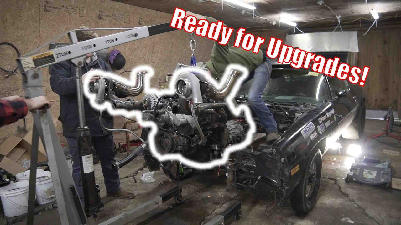 We pulled out Nightmares 1000+HP Engine to make Upgrades! - YouTube