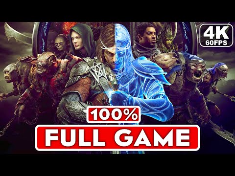 SHADOW OF WAR Gameplay Walkthrough Part 1 FULL GAME [4K 60FPS PC ULTRA] -  No Commentary