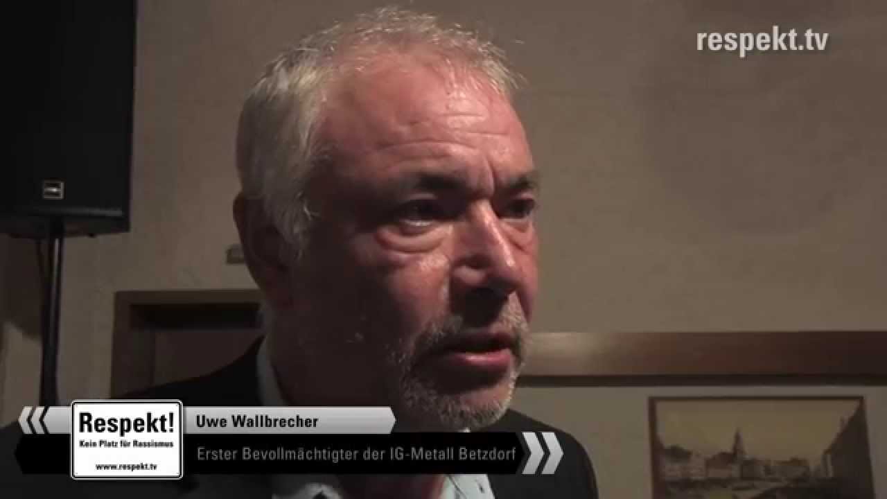 IG Metall feiert Tarifabschluss in Betzdorf - YouTube