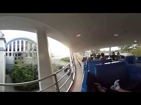 Tomorrowland Transit Authority TTA Walt Disney World in 360 Theta S
