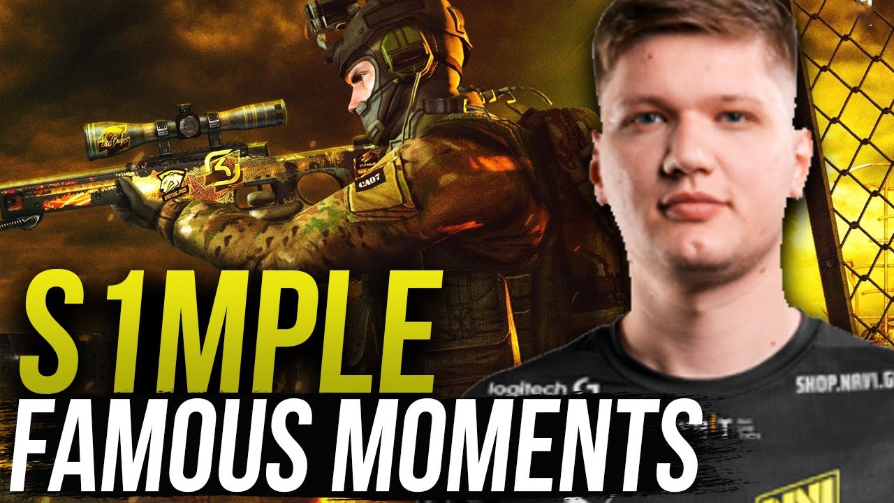 S1mple'S MOST FAMOUS MOMENTS - CS:GO Montage - YouTube