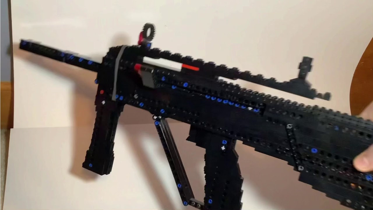 LEGO Steyr Aug (working) - YouTube