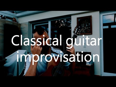 Classical Guitar Improvisation Lesson - Counterpoint Preperations - Eartraining!