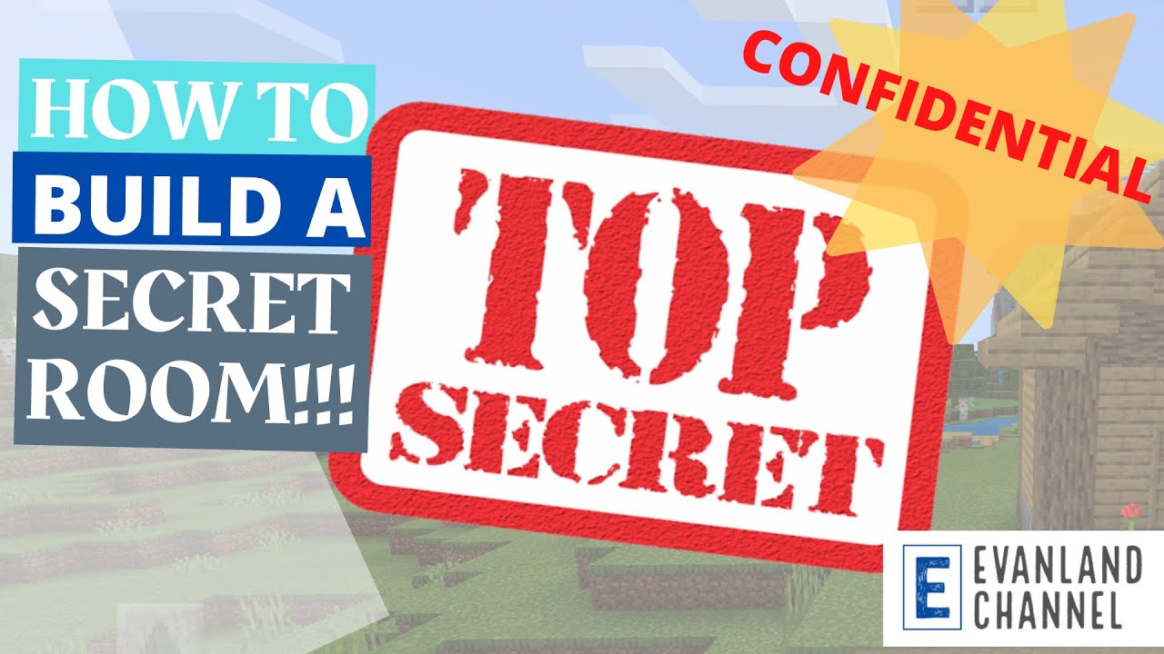 Minecraft How to Build a Secret Room - YouTube