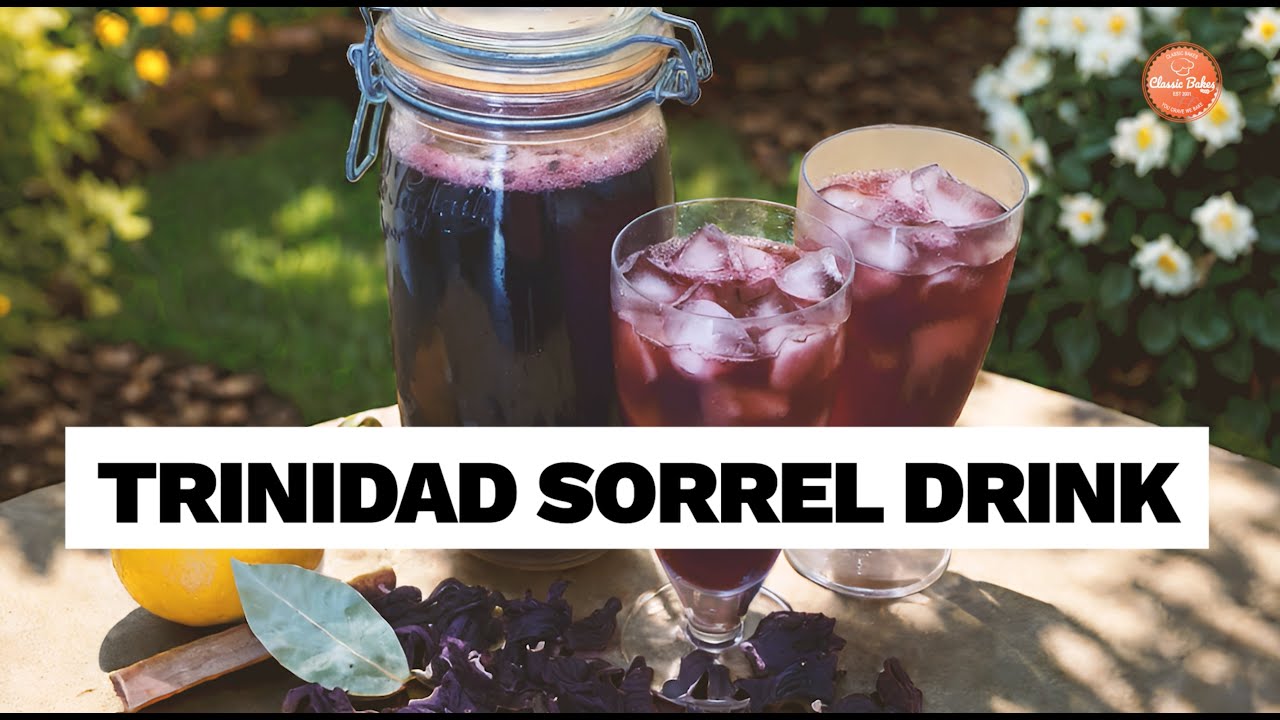 Trinidad Sorrel Drink Recipe | Easy Trinidad Christmas Holiday Drink # ...