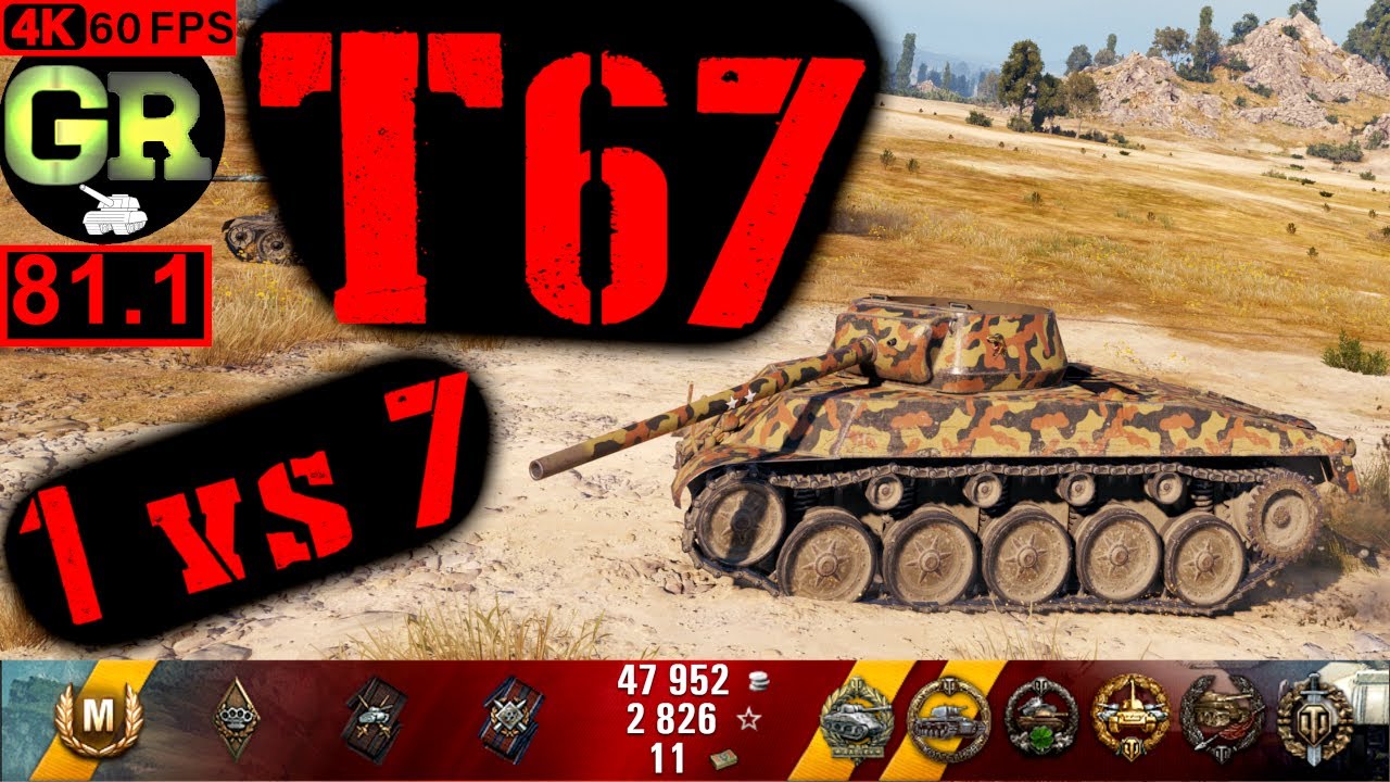 World of Tanks T67 WoT Replay - 9 Kills 2.7K DMG(Patch 1.5.0) - YouTube