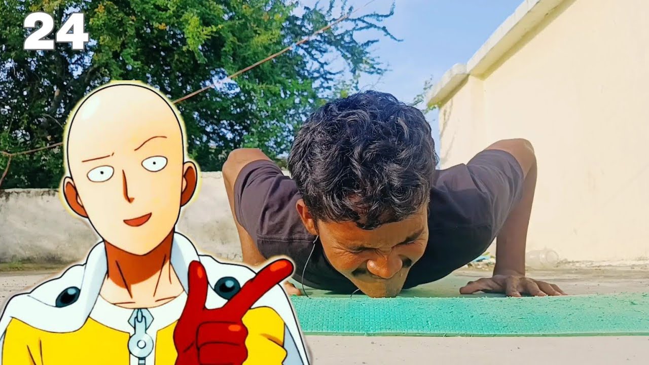 I Survived Saitama's Insane Workout (Barely) - YouTube