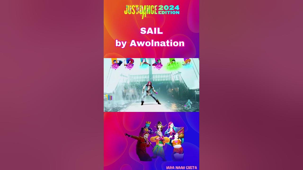[PREVIEW] Just Dance 2024 Edition - Sail by AWOLNATION - YouTube