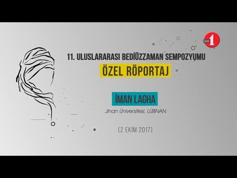 İman Lagha 11. Uluslararası Bediüzzaman Sempozyumu izlenimlerini TV111'e anlattı.