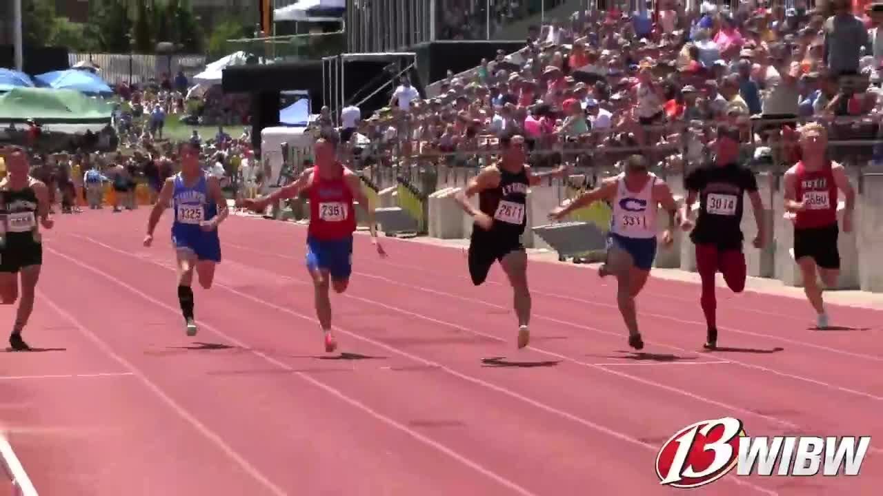 Lyndon's Tanner Heckel has record breaking day at State Track, 2A 100m ...