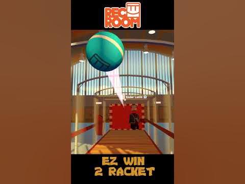 I have 2 Rackets in Paddleball on REC Room 😂 - YouTube