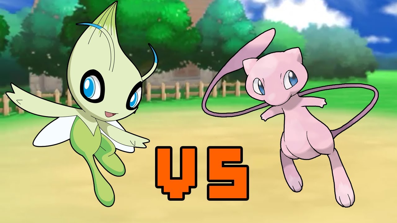 Celebi vs Mew | SPORE - YouTube