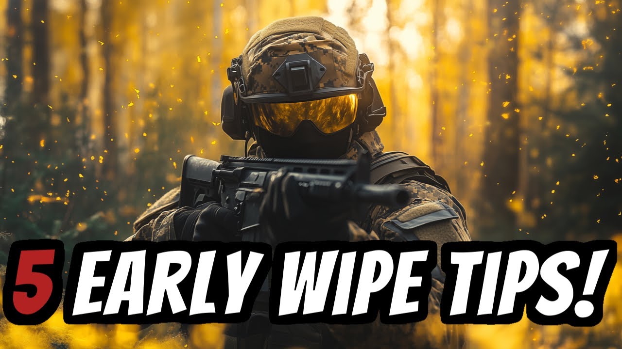 5 ESSENTIAL Tips to Dominate the Early Wipe! - Escape From Tarkov ...