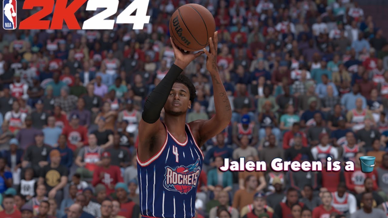 Jalen Green Is A Bucket In NBA2K24 Team-Up! - YouTube
