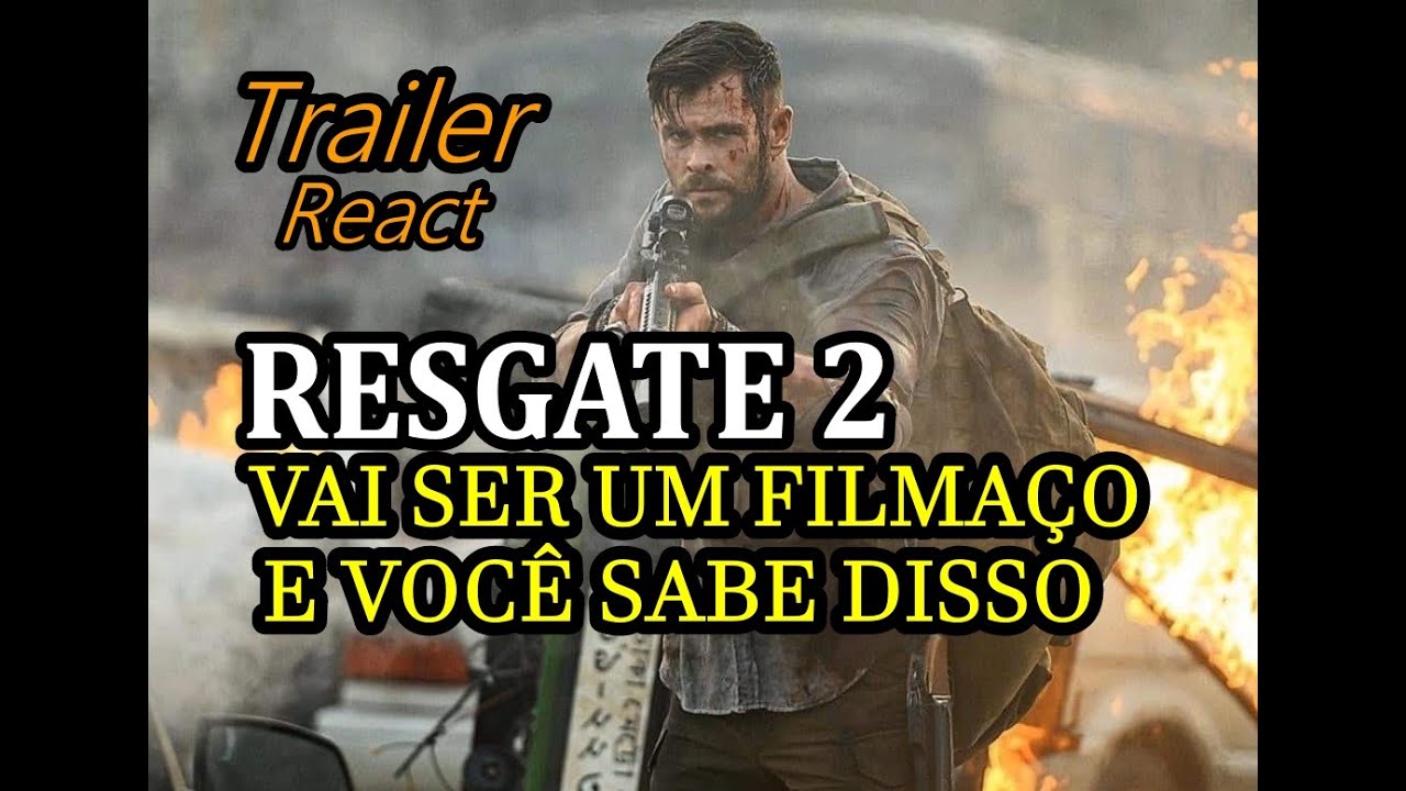 RESGATE 2 TRAILER REACT - YouTube