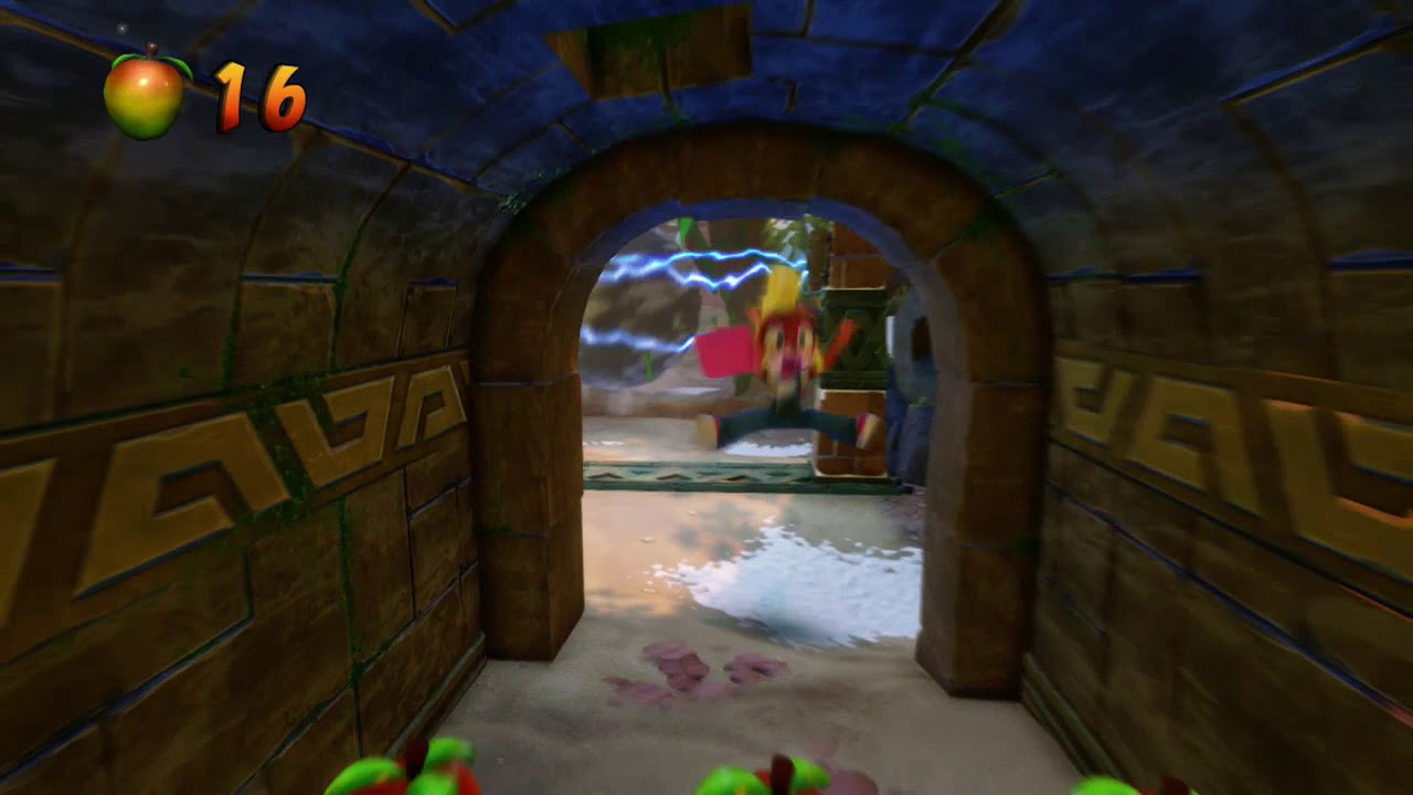 Crash Bandicoot 2 (N-Sane Trilogy) - Level 9: Crash Crush (Crystal/Gem ...