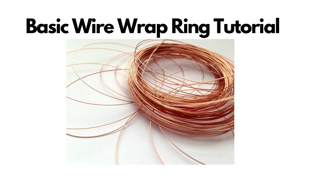 Basic Wire Wrap Ring Tutorial - YouTube