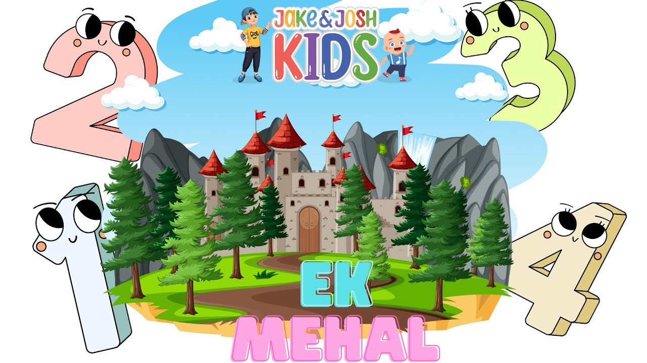 NUMBER RHYMES | NEW KIDS SONG | HINDI NUMBERS - YouTube