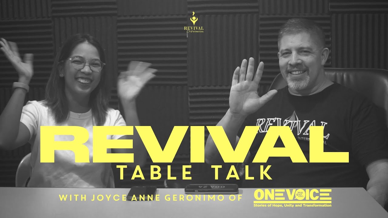 Revival Table Talk with Joyce Anne Geronimo of One Voice Magazine - YouTube
