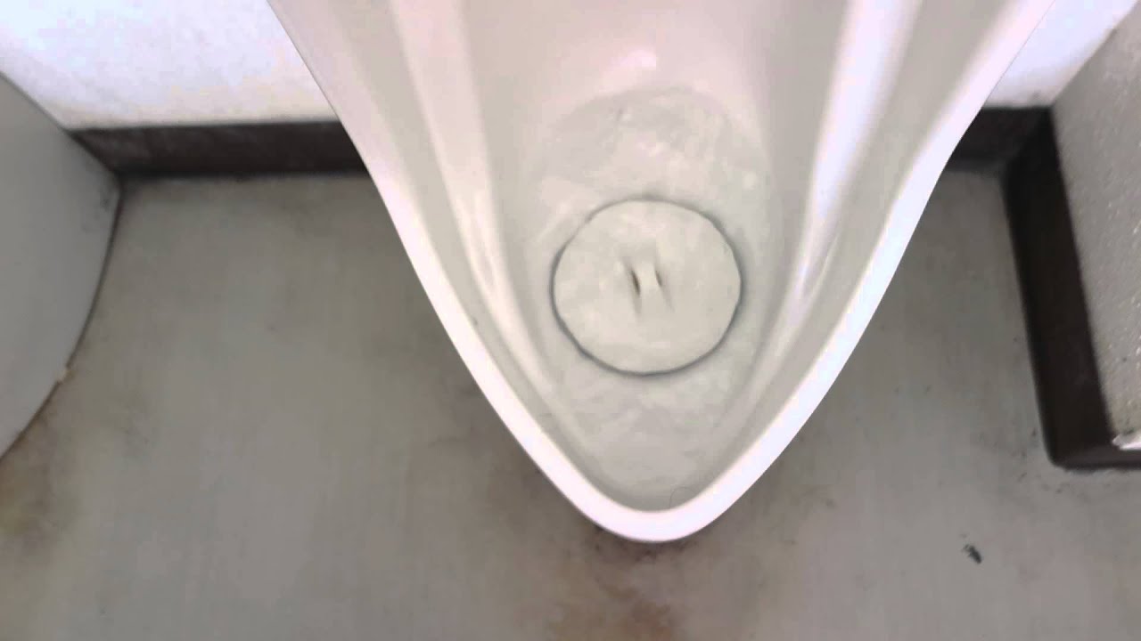 【HD版】 INAX U-331RM 3 Urinal Flushing - YouTube